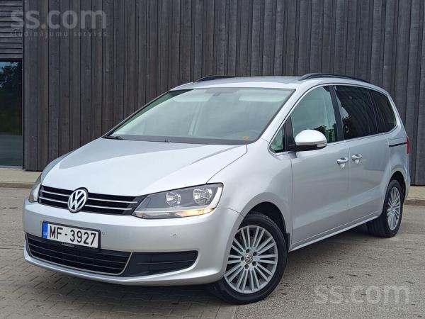 Pelēks Volkswagen Sharan 2011 Tukums, ar dzinēja tilpumu 2.00 L un nobraukumu 327 tūkst. km par 5990 €, foto 2 vietnē AUTOMOTO.COM.LV