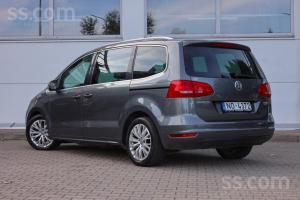 Grey Volkswagen Sharan 2011 in Riga, with an engine capacity of 2.00 L and mileage of 225 thousand km for 6595 €, photo 6 on AUTOMOTO.COM.LV