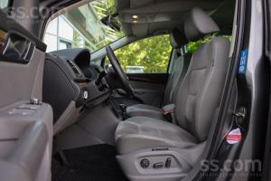 Grey Volkswagen Sharan 2011 in Riga, with an engine capacity of 2.00 L and mileage of 225 thousand km for 6595 €, photo 10 on AUTOMOTO.COM.LV