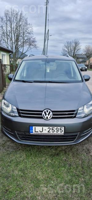 Grey Volkswagen Sharan 2011 in Tukums, with an engine capacity of 2.00 L and mileage of 508 thousand km for 3100 €, photo 1 on AUTOMOTO.COM.LV