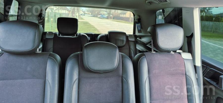 Grey Volkswagen Sharan 2011 in Tukums, with an engine capacity of 2.00 L and mileage of 508 thousand km for 3100 €, photo 8 on AUTOMOTO.COM.LV