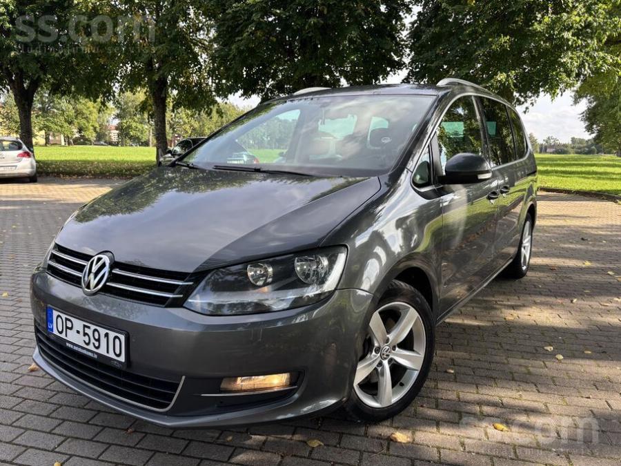 Pelēks Volkswagen Sharan 2011 Valmiera, ar dzinēja tilpumu 2.00 L un nobraukumu 516 tūkst. km par 4400 €, foto 1 vietnē AUTOMOTO.COM.LV