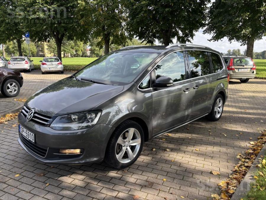 Pelēks Volkswagen Sharan 2011 Valmiera, ar dzinēja tilpumu 2.00 L un nobraukumu 516 tūkst. km par 4400 €, foto 11 vietnē AUTOMOTO.COM.LV