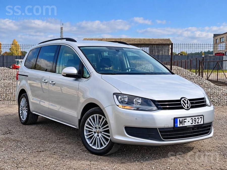 Pelēks Volkswagen Sharan 2011 Tukums, ar dzinēja tilpumu 2.00 L un nobraukumu 327 tūkst. km par 6290 €, foto 1 vietnē AUTOMOTO.COM.LV