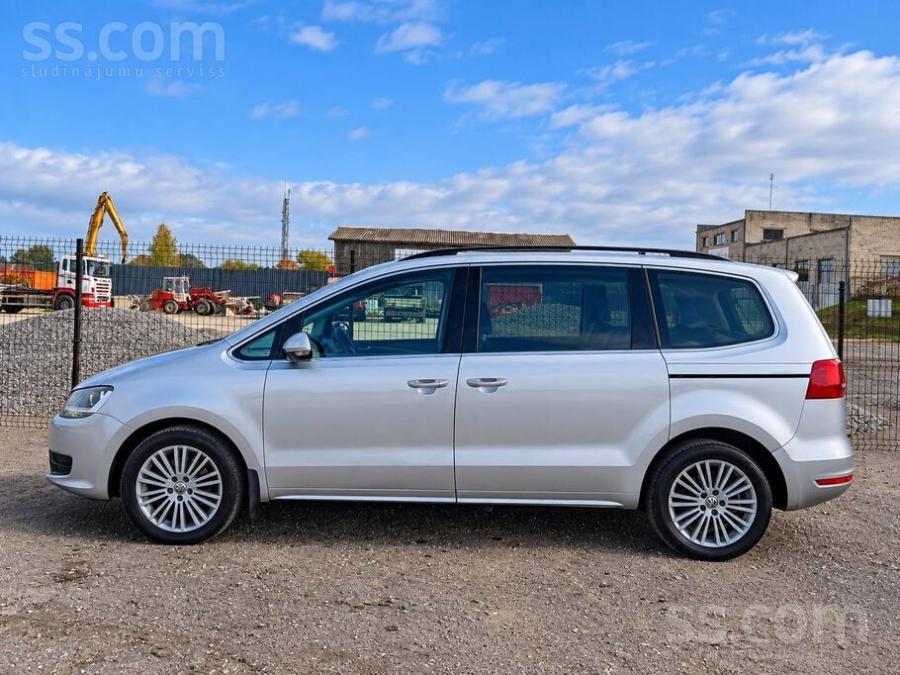 Pelēks Volkswagen Sharan 2011 Tukums, ar dzinēja tilpumu 2.00 L un nobraukumu 327 tūkst. km par 6290 €, foto 6 vietnē AUTOMOTO.COM.LV