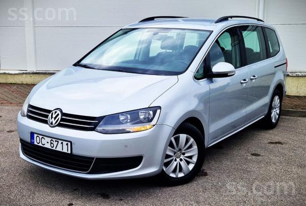 Pelēks Volkswagen Sharan 2012 Tukums, ar dzinēja tilpumu 2.00 L un nobraukumu 238 tūkst. km par 8300 €, foto 1 vietnē AUTOMOTO.COM.LV