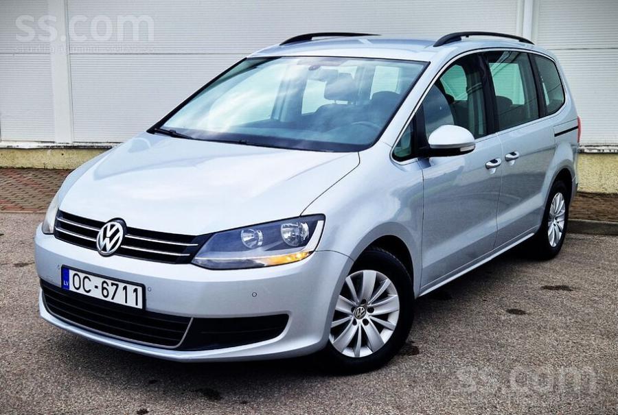 Pelēks Volkswagen Sharan 2012 Tukums, ar dzinēja tilpumu 2.00 L un nobraukumu 238 tūkst. km par 8300 €, foto 1 vietnē AUTOMOTO.COM.LV