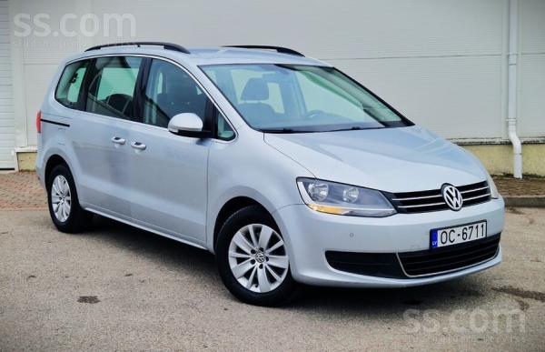 Pelēks Volkswagen Sharan 2012 Tukums, ar dzinēja tilpumu 2.00 L un nobraukumu 238 tūkst. km par 8300 €, foto 7 vietnē AUTOMOTO.COM.LV