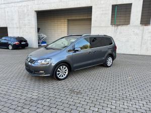 Grey Volkswagen Sharan 2012 in Jelgava, with an engine capacity of 2.00 L and mileage of 0 thousand km for 10150 €, photo 8 on AUTOMOTO.COM.LV