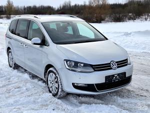 Grey Volkswagen Sharan 2012 in Vilnius, with an engine capacity of 2.00 L and mileage of 292 thousand km for 6800 €, photo 12 on AUTOMOTO.COM.LV
