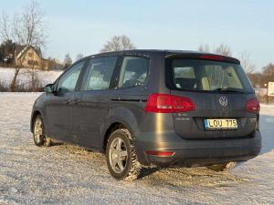 Pelēks Volkswagen Sharan 2012 Jurbarkas, ar dzinēja tilpumu 2.00 L un nobraukumu 311 tūkst. km par 5700 €, foto 6 vietnē AUTOMOTO.COM.LV