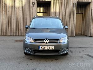 Grey Volkswagen Sharan 2012 in Riga, with an engine capacity of 2.00 L and mileage of 241 thousand km for 7000 €, photo 1 on AUTOMOTO.COM.LV