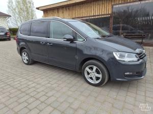 Grey Volkswagen Sharan 2012 in Utena, with an engine capacity of 2.00 L and mileage of 365 thousand km for 4650 €, photo 5 on AUTOMOTO.COM.LV