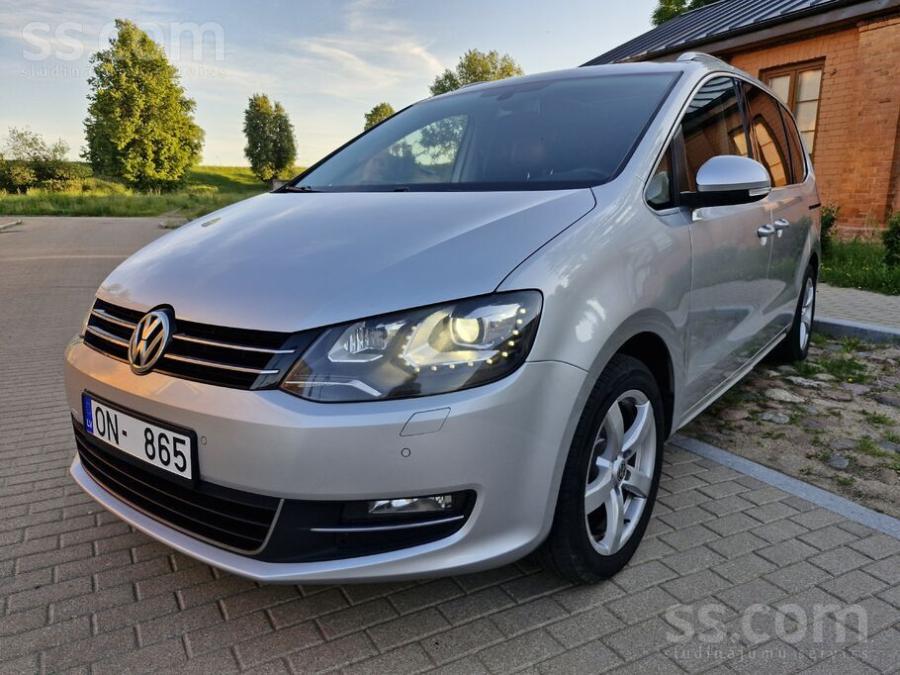 Pelēks Volkswagen Sharan 2012 Daugavpils, ar dzinēja tilpumu 2.00 L un nobraukumu 250 tūkst. km par 8250 €, foto 3 vietnē AUTOMOTO.COM.LV