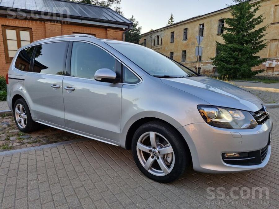 Pelēks Volkswagen Sharan 2012 Daugavpils, ar dzinēja tilpumu 2.00 L un nobraukumu 250 tūkst. km par 8250 €, foto 6 vietnē AUTOMOTO.COM.LV