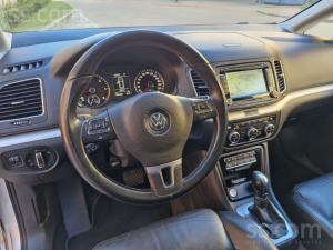 Pelēks Volkswagen Sharan 2012 Daugavpils, ar dzinēja tilpumu 2.00 L un nobraukumu 250 tūkst. km par 8250 €, foto 16 vietnē AUTOMOTO.COM.LV