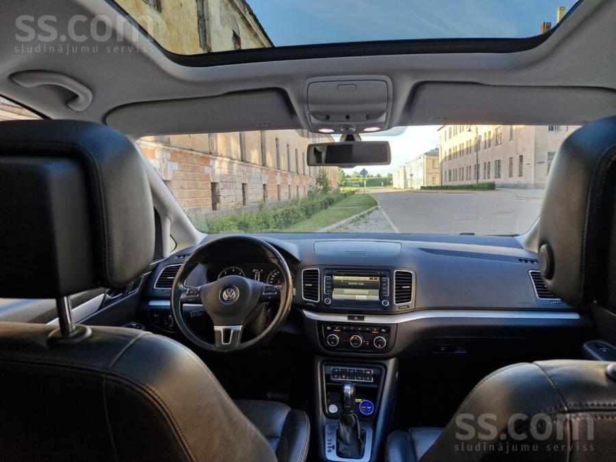 Pelēks Volkswagen Sharan 2012 Daugavpils, ar dzinēja tilpumu 2.00 L un nobraukumu 250 tūkst. km par 8250 €, foto 21 vietnē AUTOMOTO.COM.LV