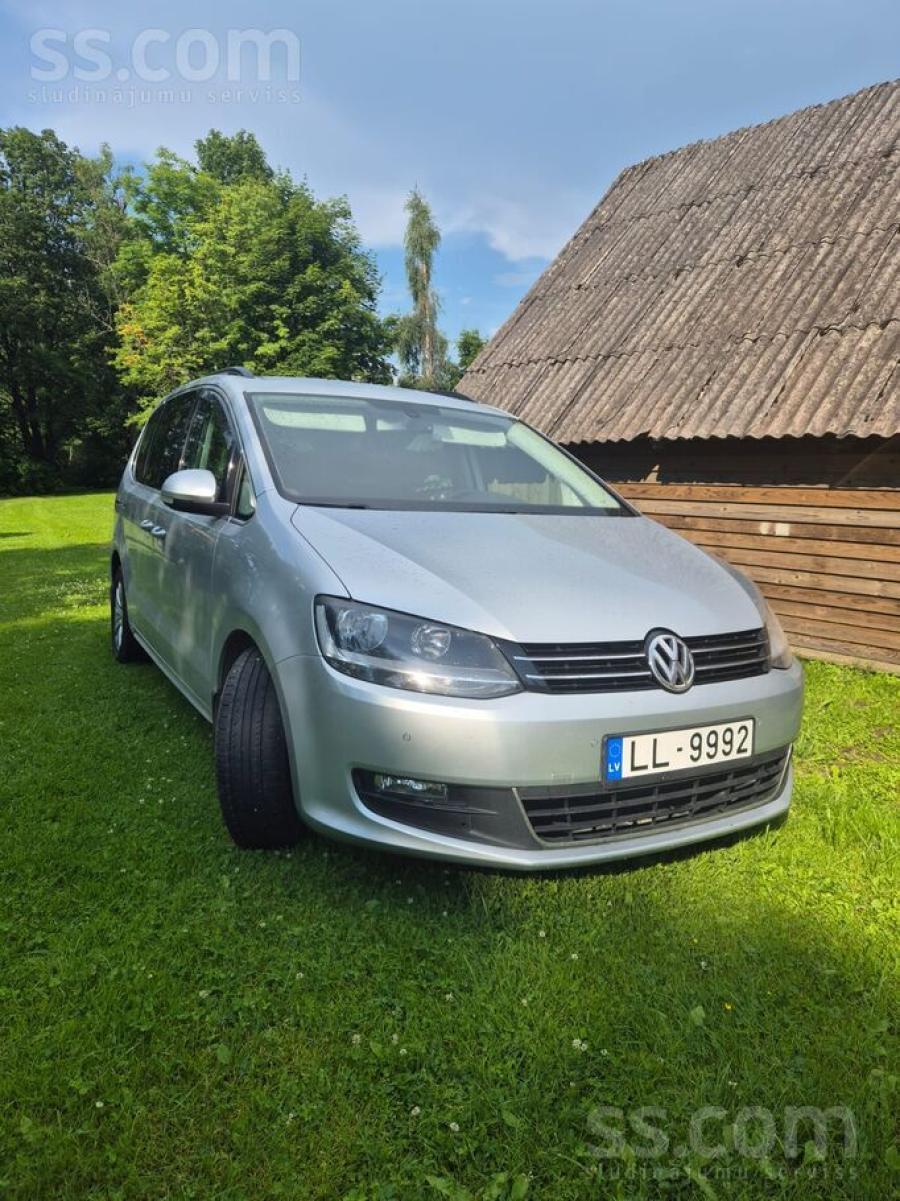 Pelēks Volkswagen Sharan 2012 Aizkraukle, ar dzinēja tilpumu 2.00 L un nobraukumu 320 tūkst. km par 5250 €, foto 4 vietnē AUTOMOTO.COM.LV