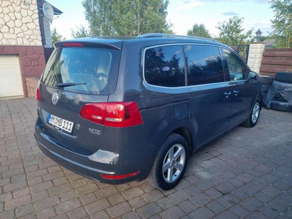 Pelēks Volkswagen Sharan 2012 Utena, ar dzinēja tilpumu 1.97 L un nobraukumu 368 tūkst. km par 6150 €, foto 7 vietnē AUTOMOTO.COM.LV
