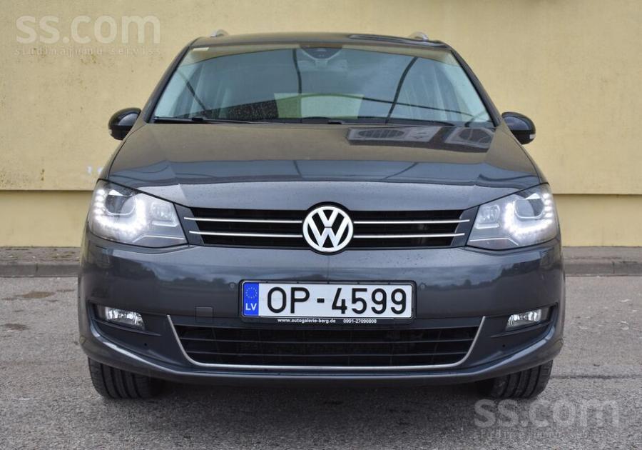 Pelēks Volkswagen Sharan 2012 Talsi, ar dzinēja tilpumu 2.00 L un nobraukumu 230 tūkst. km par 8800 €, foto 4 vietnē AUTOMOTO.COM.LV