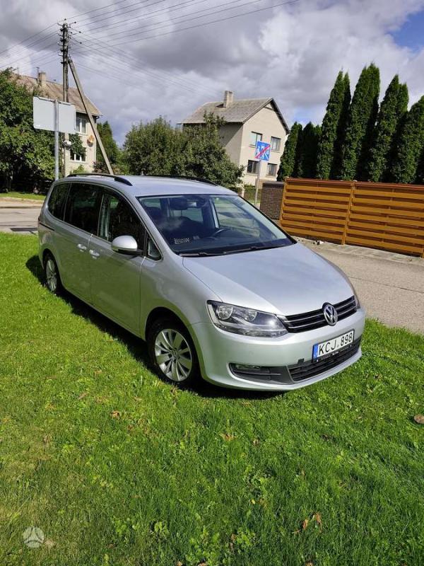 Pelēks Volkswagen Sharan 2012 Viļņa, ar dzinēja tilpumu 1.97 L un nobraukumu 224 tūkst. km par 6950 €, foto 9 vietnē AUTOMOTO.COM.LV