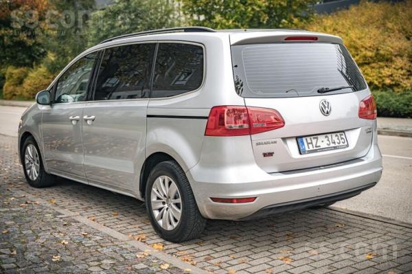 Pelēks Volkswagen Sharan 2012 Rīga, ar dzinēja tilpumu 2.00 L un nobraukumu 245 tūkst. km par 3990 €, foto 7 vietnē AUTOMOTO.COM.LV