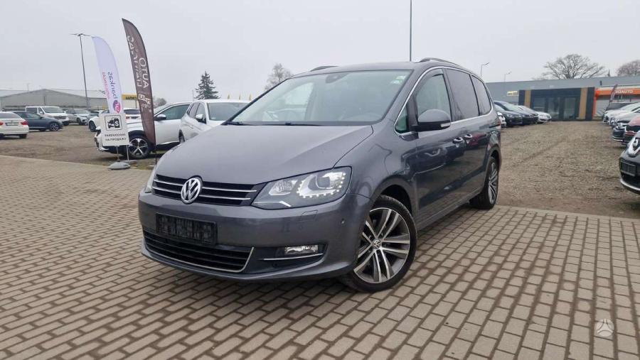 Pelēks Volkswagen Sharan 2013 Marijampole, ar dzinēja tilpumu 1.97 L un nobraukumu 300 tūkst. km par 10650 €, foto 2 vietnē AUTOMOTO.COM.LV