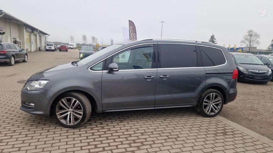 Pelēks Volkswagen Sharan 2013 Marijampole, ar dzinēja tilpumu 1.97 L un nobraukumu 300 tūkst. km par 10650 €, foto 10 vietnē AUTOMOTO.COM.LV