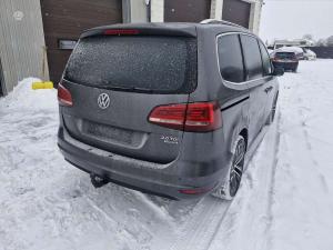 Grey Volkswagen Sharan 2013 in Marijampole, with an engine capacity of 1.97 L and mileage of 480 thousand km for 4600 €, photo 7 on AUTOMOTO.COM.LV