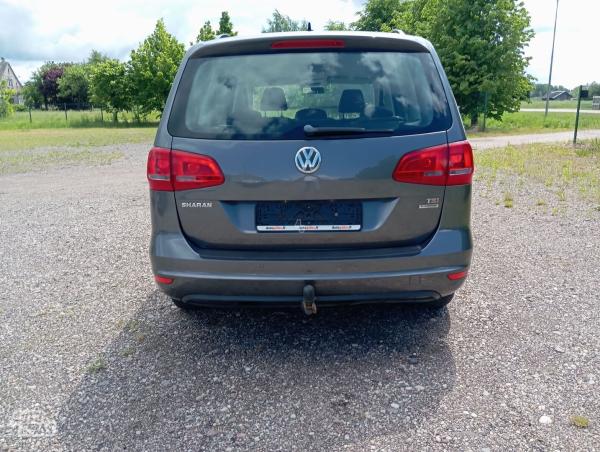 Pelēks Volkswagen Sharan 2013 Šakiai, ar dzinēja tilpumu 1.40 L un nobraukumu 193 tūkst. km par 7500 €, foto 6 vietnē AUTOMOTO.COM.LV