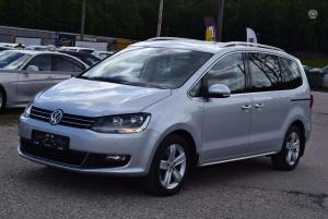 Pelēks Volkswagen Sharan 2013 Viļņa, ar dzinēja tilpumu 1.97 L un nobraukumu 224 tūkst. km par 7750 €, foto  vietnē AUTOMOTO.COM.LV