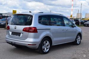 Pelēks Volkswagen Sharan 2013 Viļņa, ar dzinēja tilpumu 1.97 L un nobraukumu 224 tūkst. km par 7750 €, foto 5 vietnē AUTOMOTO.COM.LV