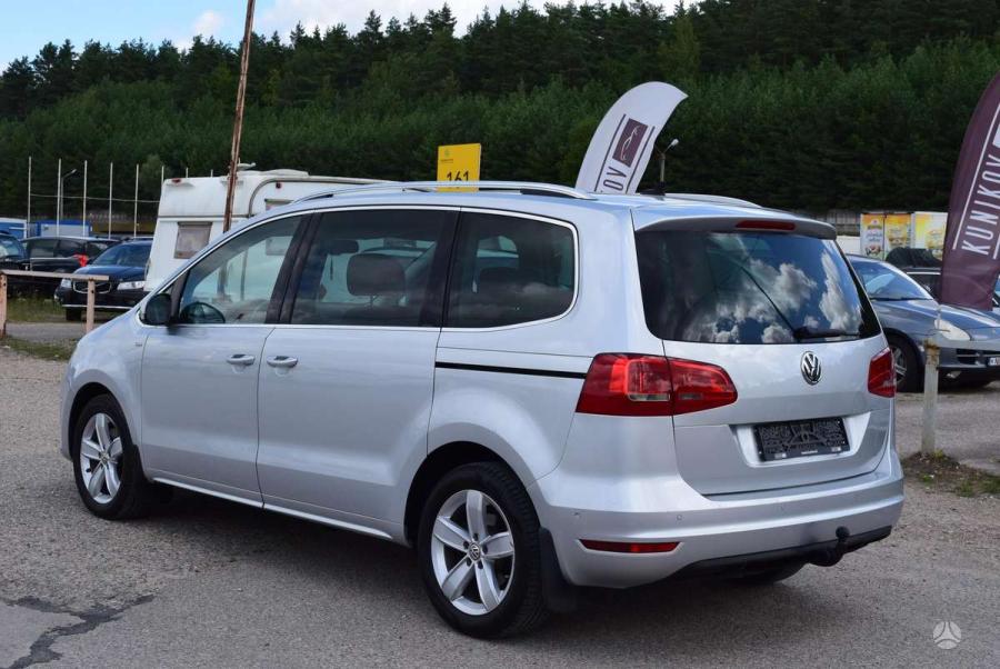 Pelēks Volkswagen Sharan 2013 Viļņa, ar dzinēja tilpumu 1.97 L un nobraukumu 224 tūkst. km par 7750 €, foto 7 vietnē AUTOMOTO.COM.LV