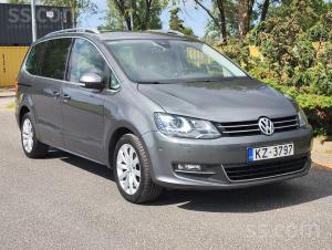 Pelēks Volkswagen Sharan 2013 Rīga, ar dzinēja tilpumu 2.00 L un nobraukumu 241 tūkst. km par 7190 €, foto  vietnē AUTOMOTO.COM.LV