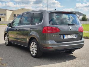 Pelēks Volkswagen Sharan 2013 Rīga, ar dzinēja tilpumu 2.00 L un nobraukumu 241 tūkst. km par 7190 €, foto 4 vietnē AUTOMOTO.COM.LV