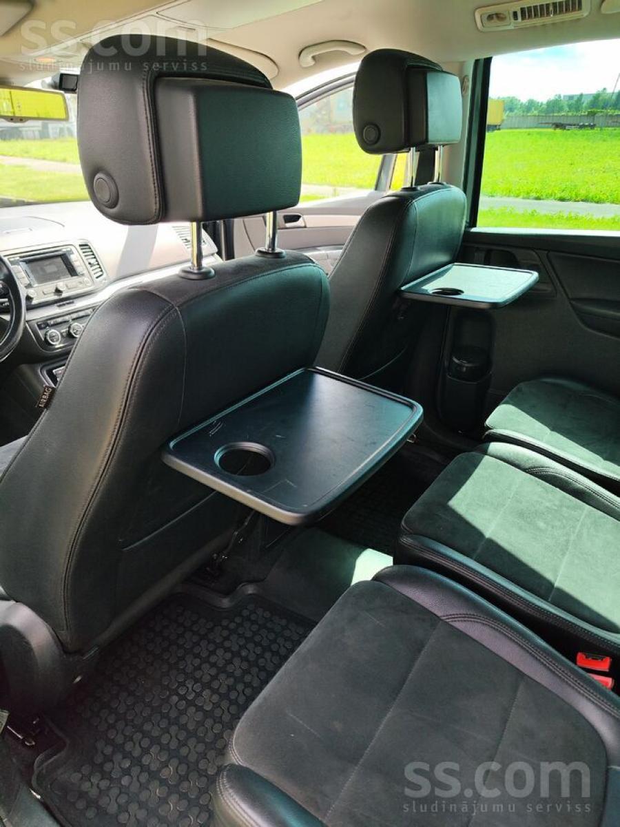 Pelēks Volkswagen Sharan 2013 Rīga, ar dzinēja tilpumu 2.00 L un nobraukumu 241 tūkst. km par 7190 €, foto 12 vietnē AUTOMOTO.COM.LV