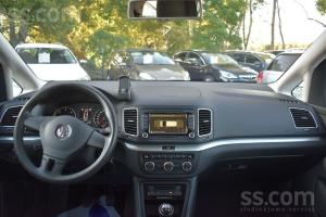 Grey Volkswagen Sharan 2013 in Kuldiga, with an engine capacity of 2.00 L and mileage of 0 thousand km for 7300 €, photo 23 on AUTOMOTO.COM.LV