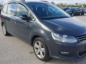Pelēks Volkswagen Sharan 2013 Marijampole, ar dzinēja tilpumu 1.39 L un nobraukumu 240 tūkst. km par 4444 €, foto  vietnē AUTOMOTO.COM.LV