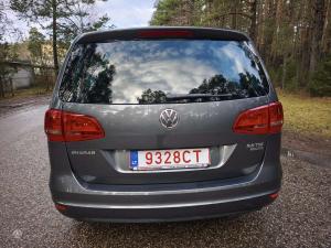 Grey Volkswagen Sharan 2014 in Druskininkai, with an engine capacity of 1.97 L and mileage of 237 thousand km for 8650 €, photo 22 on AUTOMOTO.COM.LV
