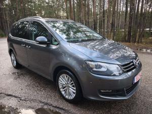 Grey Volkswagen Sharan 2014 in Druskininkai, with an engine capacity of 1.97 L and mileage of 237 thousand km for 8650 €, photo 24 on AUTOMOTO.COM.LV