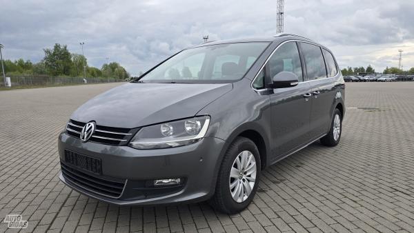 Grey Volkswagen Sharan 2014 in Marijampole, with an engine capacity of 1.40 L and mileage of 191 thousand km for 4950 €, photo 1 on AUTOMOTO.COM.LV