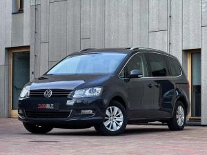 Grey Volkswagen Sharan 2014 in Riga, with an engine capacity of 2.00 L and mileage of 142 thousand km for 12500 €, photo 4 on AUTOMOTO.COM.LV