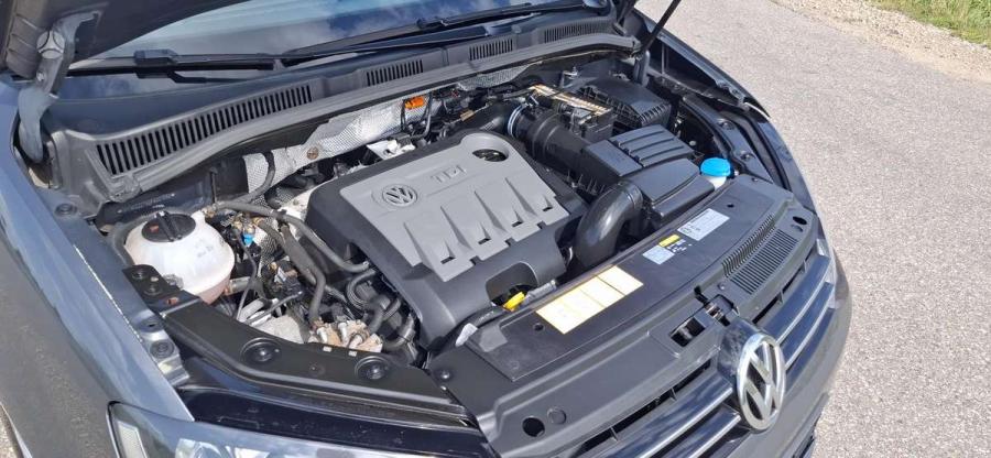 Grey Volkswagen Sharan 2014 in Marijampole, with an engine capacity of 1.97 L and mileage of 279 thousand km for 8700 €, photo 10 on AUTOMOTO.COM.LV