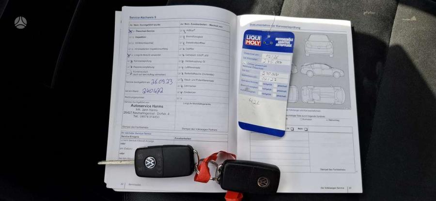 Grey Volkswagen Sharan 2014 in Marijampole, with an engine capacity of 1.97 L and mileage of 279 thousand km for 8700 €, photo 22 on AUTOMOTO.COM.LV