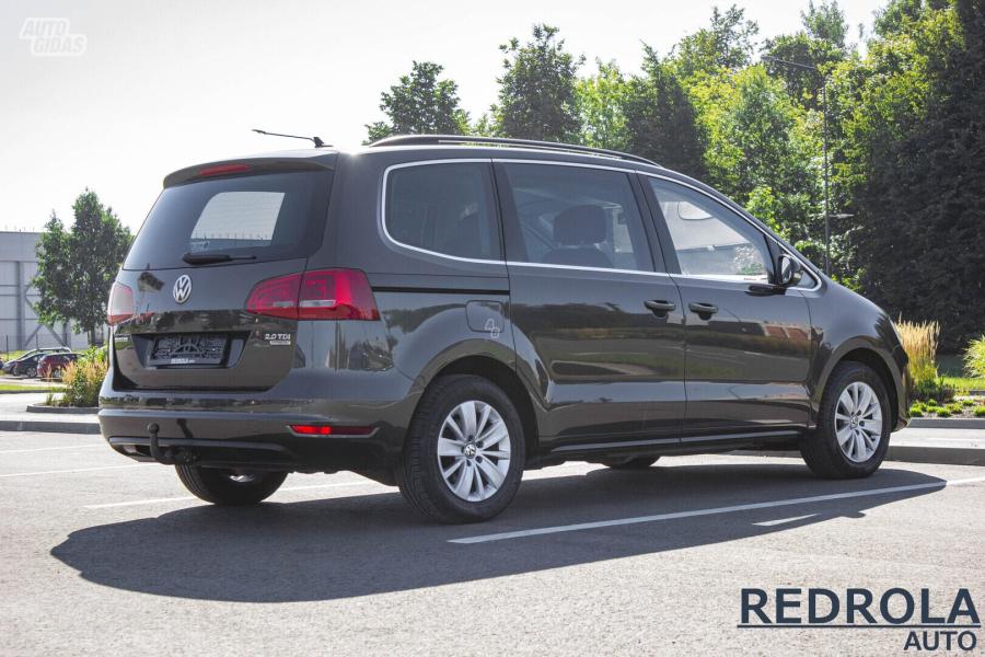 Pelēks Volkswagen Sharan 2014 Kauņa, ar dzinēja tilpumu 2.00 L un nobraukumu 251 tūkst. km par 8700 €, foto 5 vietnē AUTOMOTO.COM.LV