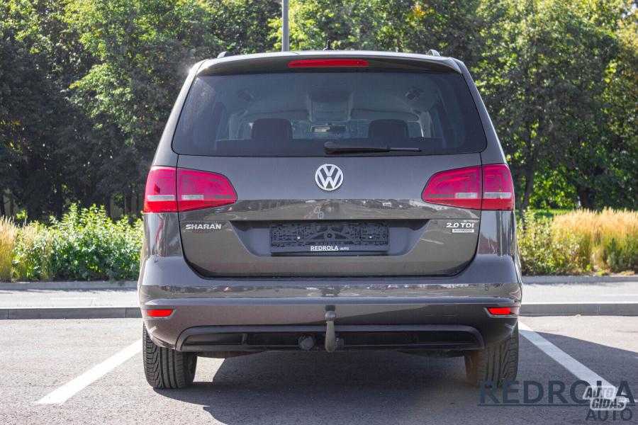 Pelēks Volkswagen Sharan 2014 Kauņa, ar dzinēja tilpumu 2.00 L un nobraukumu 251 tūkst. km par 8700 €, foto 6 vietnē AUTOMOTO.COM.LV