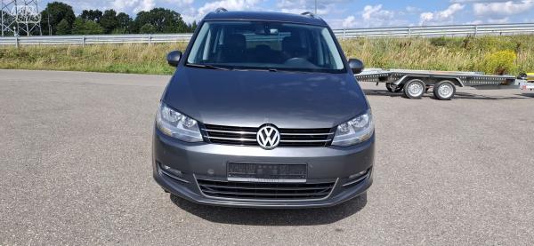 Grey Volkswagen Sharan 2014 in Marijampole, with an engine capacity of 2.00 L and mileage of 280 thousand km for 8400 €, photo 8 on AUTOMOTO.COM.LV