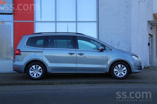 Volkswagen Sharan 2014 in Riga on AUTOMOTO.COM.LV Grey Volkswagen Sharan 2014 in Riga, with an engine capacity of 2.00 L and mileage of 0 thousand km for 5495 €, photo 4 on AUTOMOTO.COM.LV