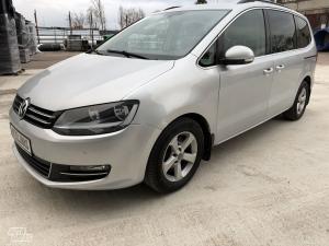 Grey Volkswagen Sharan 2014 in Kaunas, with an engine capacity of 2.00 L and mileage of 298 thousand km for 6800 €, photo 4 on AUTOMOTO.COM.LV