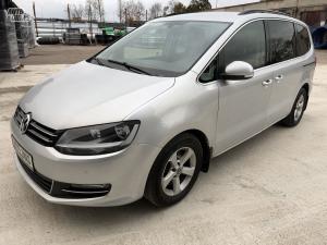 Grey Volkswagen Sharan 2014 in Kaunas, with an engine capacity of 2.00 L and mileage of 298 thousand km for 6800 €, photo 8 on AUTOMOTO.COM.LV